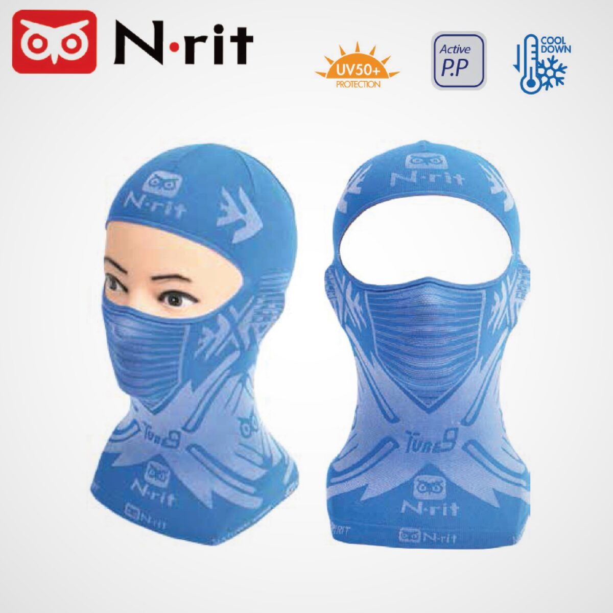 N-RIT Cool Balaclava 冰感防UV頭套（韓國製） – Korel